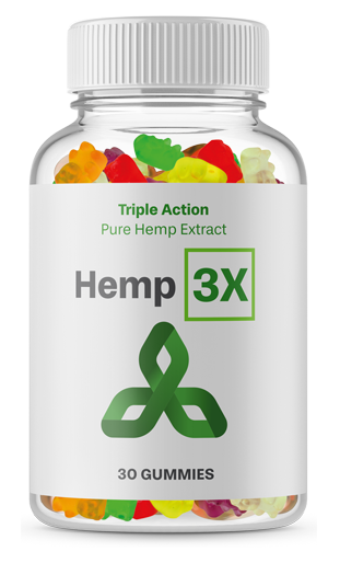 Hemp 3X Gummies - Hemp Pain Relief